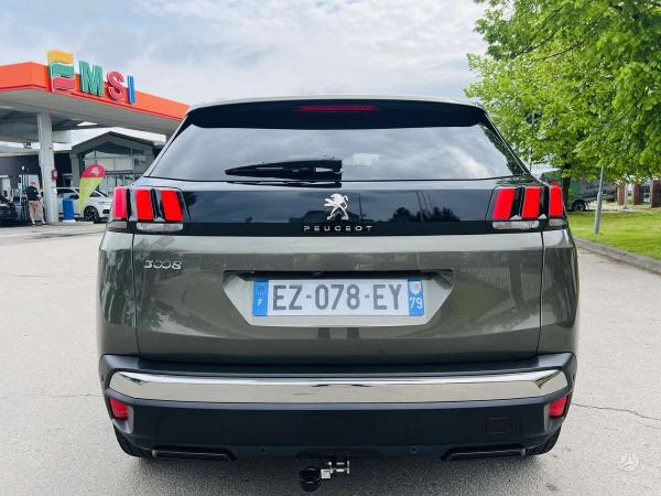 Green Peugeot 3008 2019 in Kaunas, with an engine capacity of 1.50 L and mileage of 198 thousand km for 12800 €, photo 9 on AUTOMOTO.COM.LV