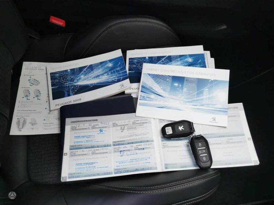 Зеленый Пежо 3008 2019 в Бирштонас, объемом двигателя 1.20 л и пробегом 179 тыс. км за 9778 €, фото 58 на AUTOMOTO.COM.LV