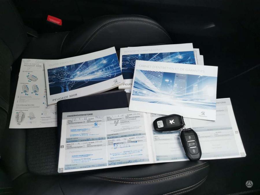 Зеленый Пежо 3008 2019 в Бирштонас, объемом двигателя 1.20 л и пробегом 170 тыс. км за 9590 €, фото 48 на AUTOMOTO.COM.LV