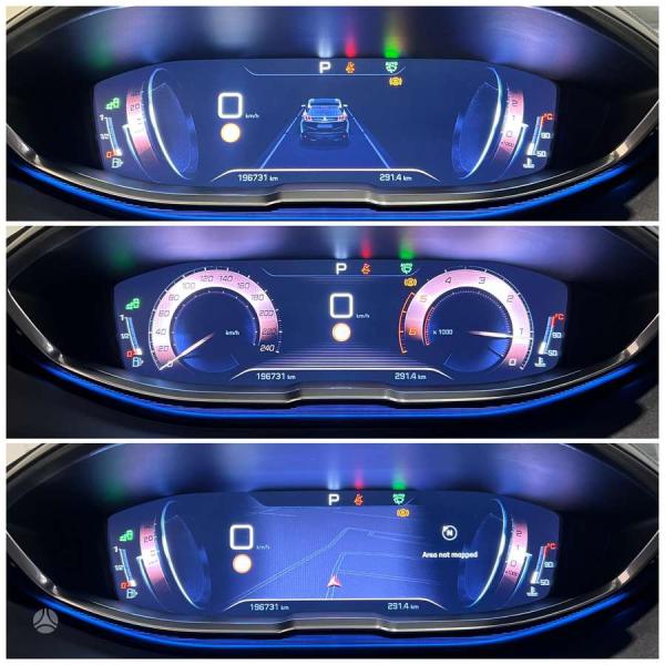 Green Peugeot 3008 2017 in Klaipeda, with an engine capacity of 1.56 L and mileage of 197 thousand km for 12999 €, photo 7 on AUTOMOTO.COM.LV