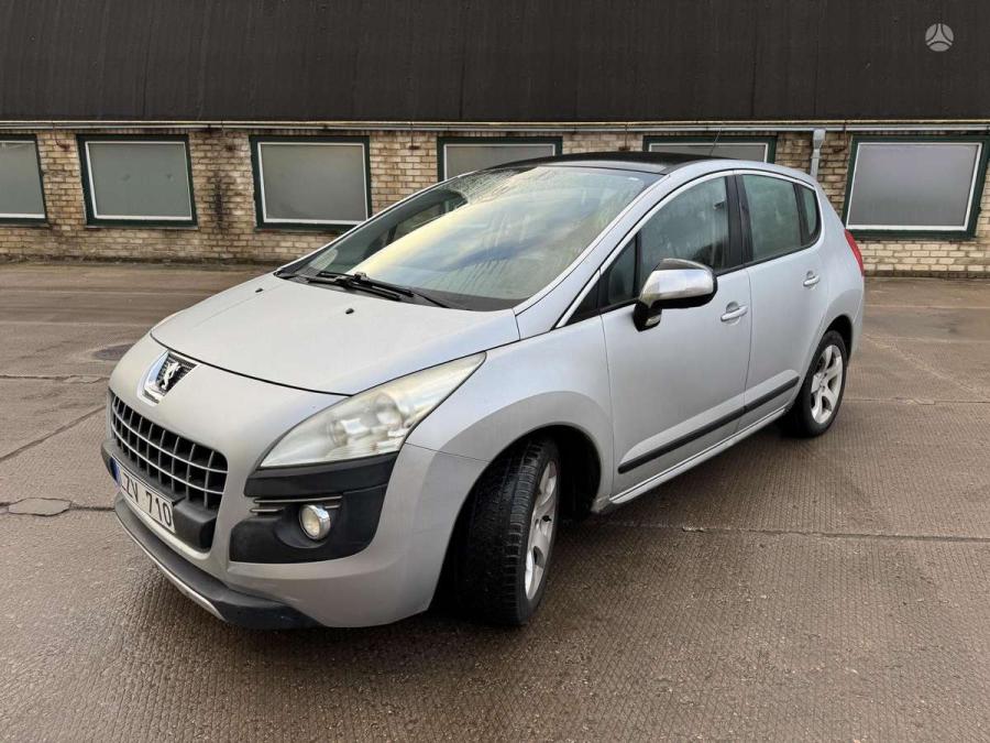 Grey Peugeot 3008 2009 in Siauliai, with an engine capacity of 1.56 L and mileage of 251 thousand km for 3200 €, photo 1 on AUTOMOTO.COM.LV