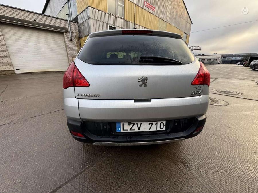 Grey Peugeot 3008 2009 in Siauliai, with an engine capacity of 1.56 L and mileage of 251 thousand km for 3200 €, photo 4 on AUTOMOTO.COM.LV