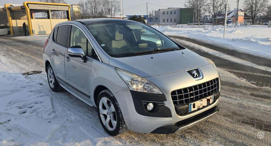Pelēks Peugeot 3008 2009 Tauragė, ar dzinēja tilpumu 1.56 L un nobraukumu 207 tūkst. km par 2900 €, foto 1 vietnē AUTOMOTO.COM.LV