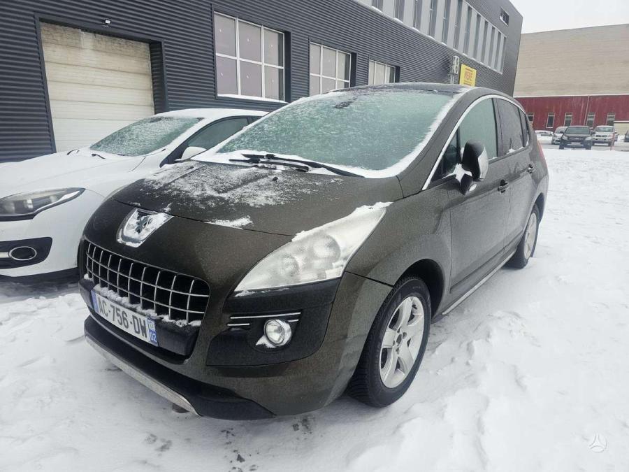 Grey Peugeot 3008 2009 in Taurage, with an engine capacity of 1.56 L and mileage of 280 thousand km for 2800 €, photo 1 on AUTOMOTO.COM.LV