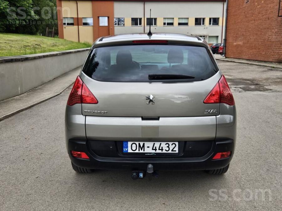 Pelēks Peugeot 3008 2009 Jēkabpils, ar dzinēja tilpumu 1.60 L un nobraukumu 190 tūkst. km par 4890 €, foto 8 vietnē AUTOMOTO.COM.LV