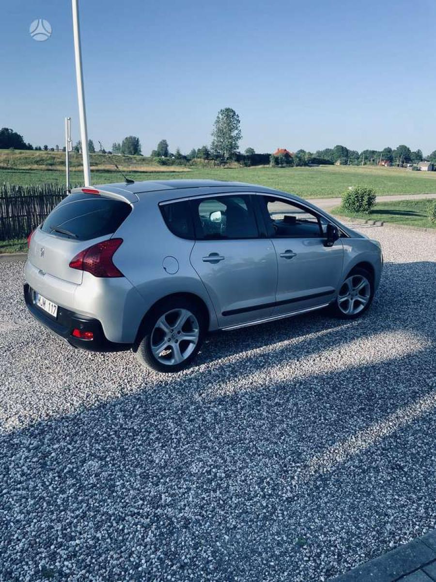 Pelēks Peugeot 3008 2009 Tauragė, ar dzinēja tilpumu 2.00 L un nobraukumu 290 tūkst. km par 1999 €, foto 8 vietnē AUTOMOTO.COM.LV