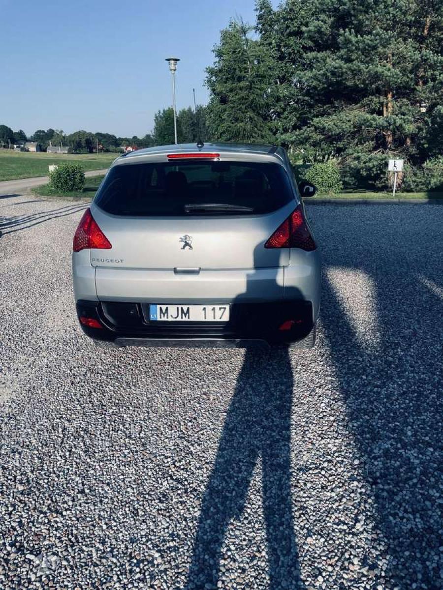 Pelēks Peugeot 3008 2009 Tauragė, ar dzinēja tilpumu 2.00 L un nobraukumu 290 tūkst. km par 1999 €, foto 9 vietnē AUTOMOTO.COM.LV