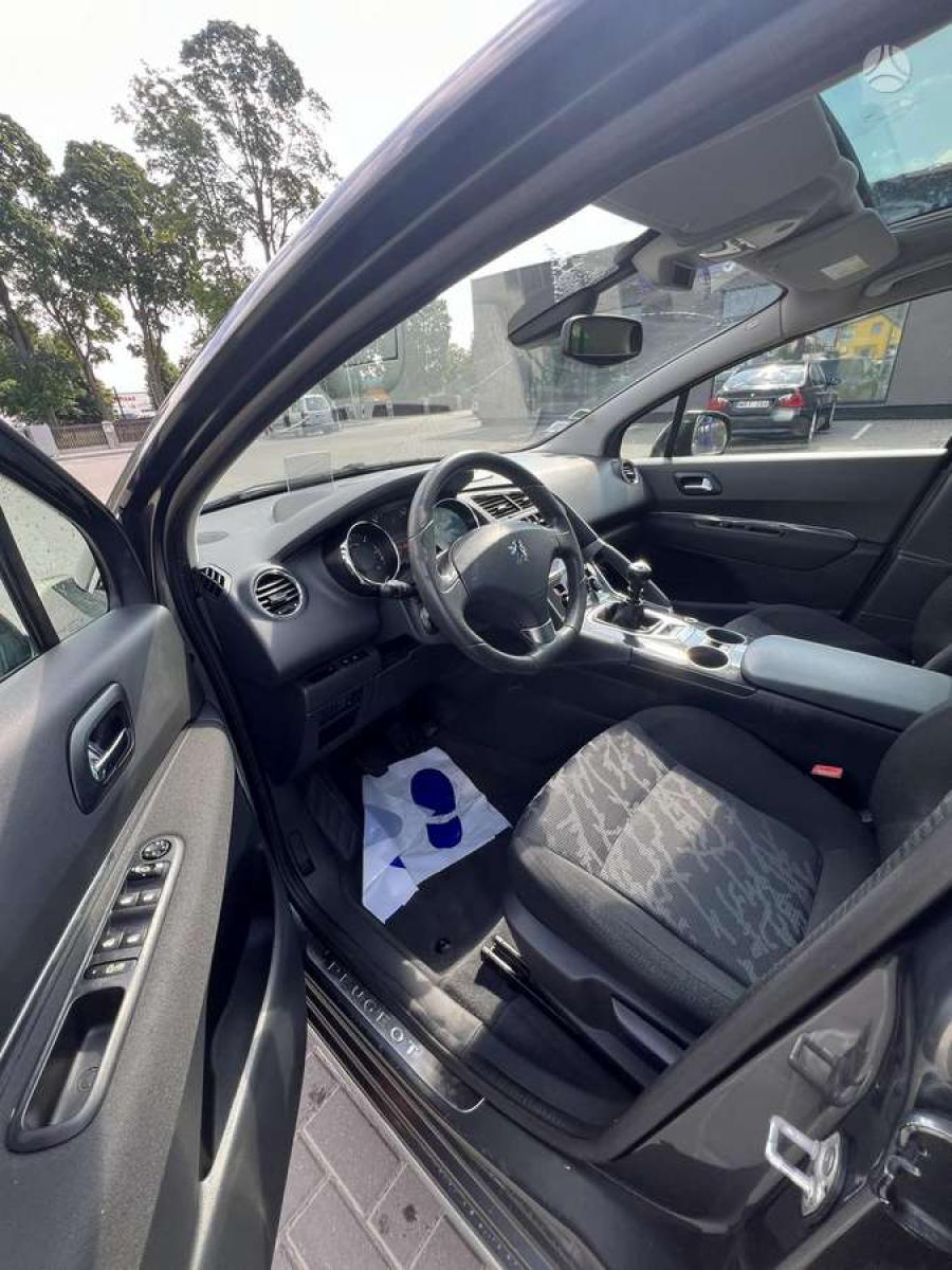 Grey Peugeot 3008 2009 in Taurage, with an engine capacity of 1.56 L and mileage of 270 thousand km for 2890 €, photo 14 on AUTOMOTO.COM.LV