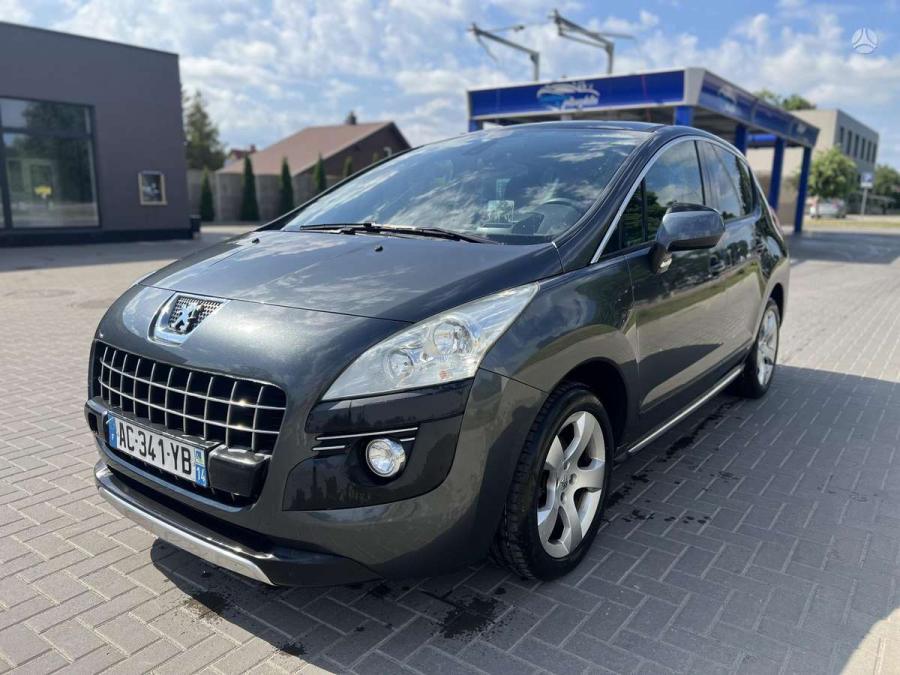 Grey Peugeot 3008 2009 in Taurage, with an engine capacity of 1.56 L and mileage of 270 thousand km for 2890 €, photo 17 on AUTOMOTO.COM.LV