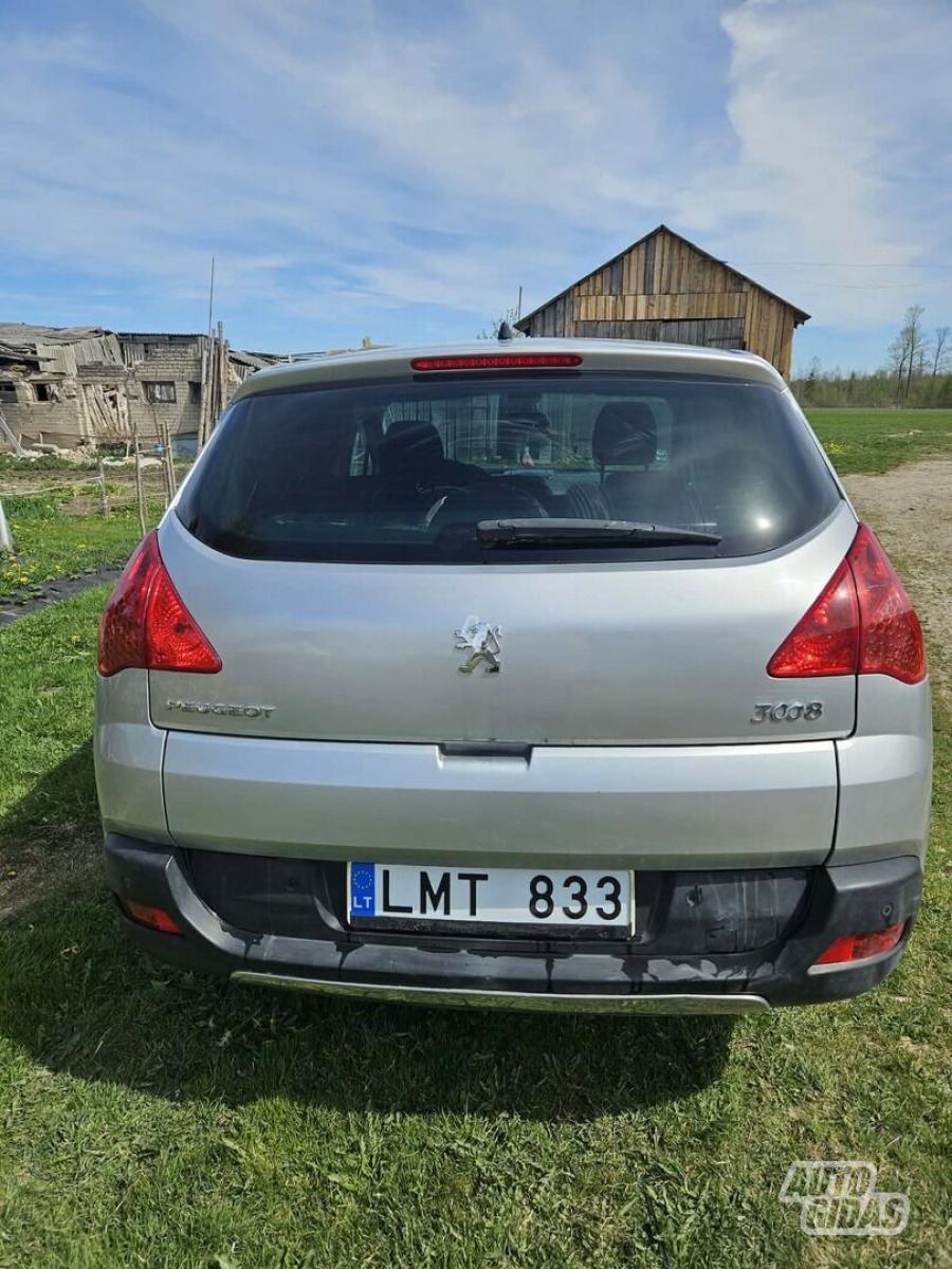 Pelēks Peugeot 3008 2010 Šauļi, ar dzinēja tilpumu 1.60 L un nobraukumu 316 tūkst. km par 2250 €, foto 5 vietnē AUTOMOTO.COM.LV