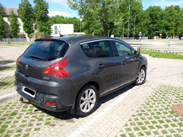Grey Peugeot 3008 2010 in Vilkaviskis, with an engine capacity of 1.60 L and mileage of 243 thousand km for 3000 €, photo 5 on AUTOMOTO.COM.LV