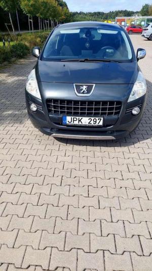 Pelēks Peugeot 3008 2010 Klaipėda, ar dzinēja tilpumu 1.56 L un nobraukumu 251 tūkst. km par 3400 €, foto 3 vietnē AUTOMOTO.COM.LV