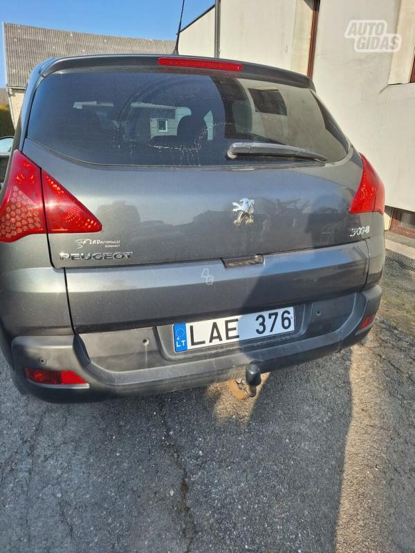 Grey Peugeot 3008 2011 in Taurage, with an engine capacity of 1.60 L and mileage of 212 thousand km for 3500 €, photo 5 on AUTOMOTO.COM.LV