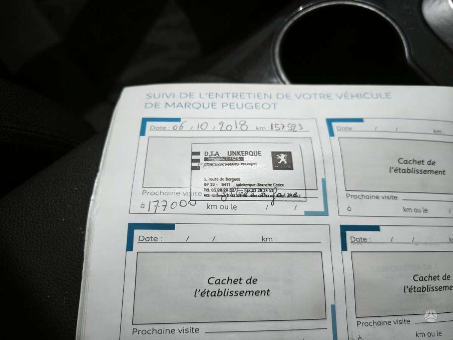 Серый Пежо 3008 2011 в Тельшяй, объемом двигателя 1.56 л и пробегом 213 тыс. км за 3200 €, фото 15 на AUTOMOTO.COM.LV