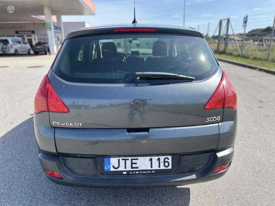 Pelēks Peugeot 3008 2011 Viļņa, ar dzinēja tilpumu 1.56 L un nobraukumu 308 tūkst. km par 2150 €, foto 7 vietnē AUTOMOTO.COM.LV