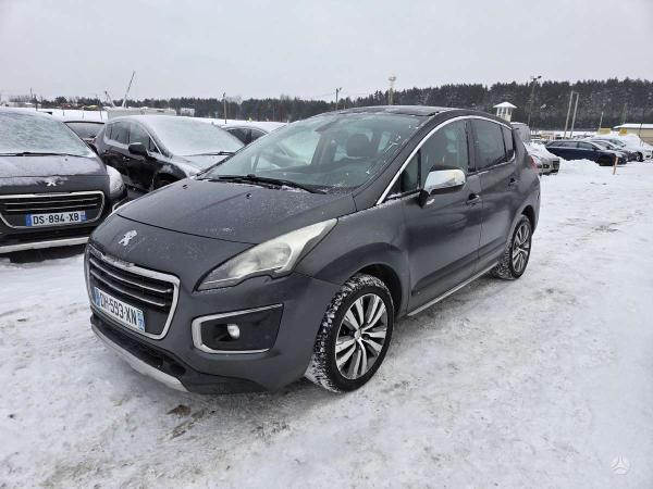 Grey Peugeot 3008 2014 in Vilnius, with an engine capacity of 1.56 L and mileage of 230 thousand km for 5700 €, photo 1 on AUTOMOTO.COM.LV