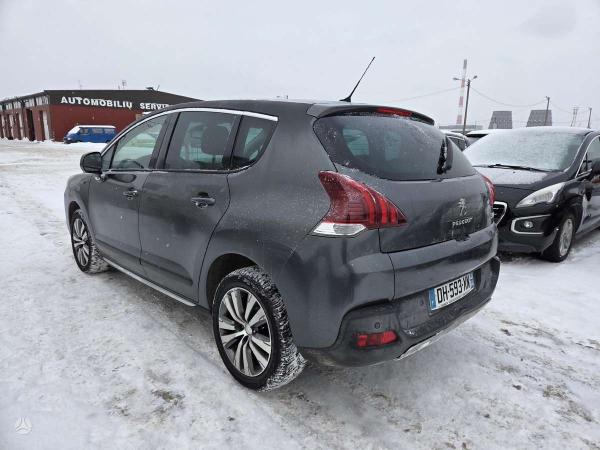 Grey Peugeot 3008 2014 in Vilnius, with an engine capacity of 1.56 L and mileage of 230 thousand km for 5700 €, photo 6 on AUTOMOTO.COM.LV