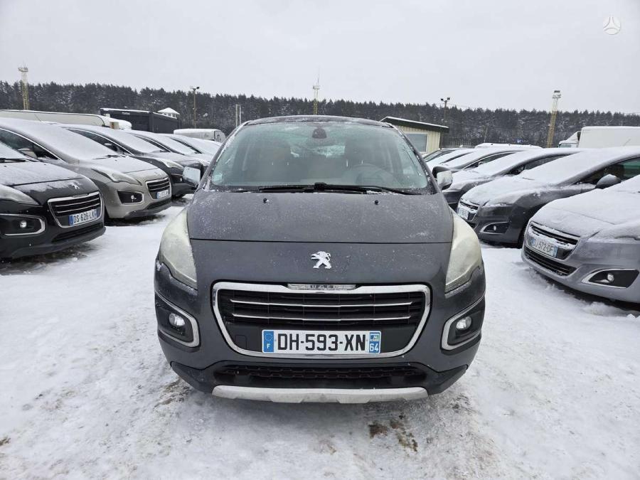 Pelēks Peugeot 3008 2014 Viļņa, ar dzinēja tilpumu 1.56 L un nobraukumu 230 tūkst. km par 5700 €, foto 2 vietnē AUTOMOTO.COM.LV
