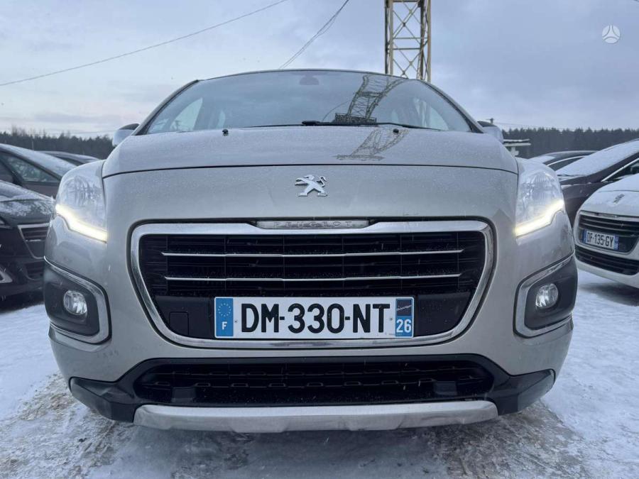 Pelēks Peugeot 3008 2014 Viļņa, ar dzinēja tilpumu 1.56 L un nobraukumu 237 tūkst. km par 5500 €, foto 2 vietnē AUTOMOTO.COM.LV