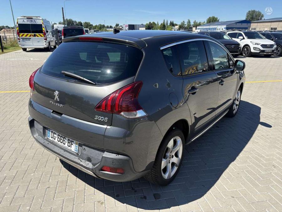 Серый Пежо 3008 2014 в Таураге, объемом двигателя 1.56 л и пробегом 245 тыс. км за 5000 €, фото 6 на AUTOMOTO.COM.LV