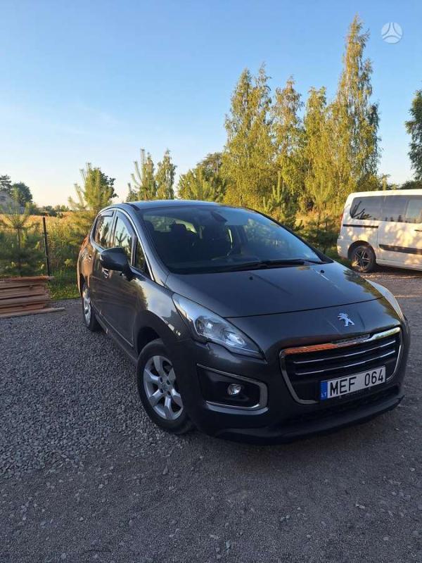 Pelēks Peugeot 3008 2014 Panevēža, ar dzinēja tilpumu 1.56 L un nobraukumu 240 tūkst. km par 5700 €, foto 10 vietnē AUTOMOTO.COM.LV
