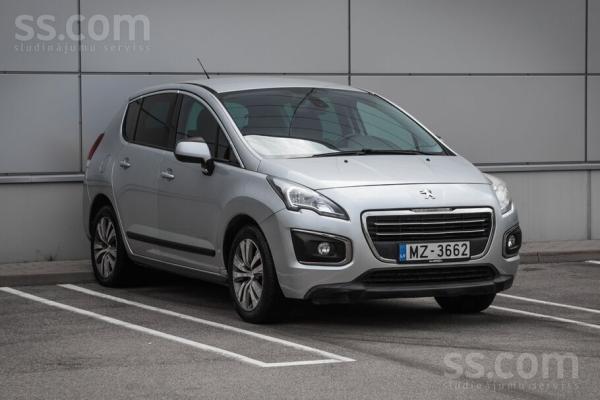 Grey Peugeot 3008 2014 in Riga, with an engine capacity of 1.60 L and mileage of 171 thousand km for 4990 €, photo 3 on AUTOMOTO.COM.LV
