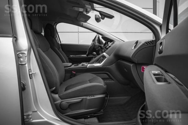 Grey Peugeot 3008 2014 in Riga, with an engine capacity of 1.60 L and mileage of 171 thousand km for 4990 €, photo 8 on AUTOMOTO.COM.LV