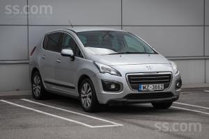 Grey Peugeot 3008 2014 in Riga, with an engine capacity of 1.60 L and mileage of 171 thousand km for 4990 €, photo 4 on AUTOMOTO.COM.LV