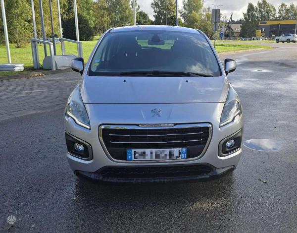 Grey Peugeot 3008 2014 in Taurage, with an engine capacity of 1.56 L and mileage of 234 thousand km for 4300 €, photo 3 on AUTOMOTO.COM.LV