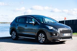 Peugeot 3008 2014 in Liepaja on AUTOMOTO.COM.LV Grey Peugeot 3008 2014 in Liepaja, with an engine capacity of 2.00 L and mileage of 247 thousand km for 6300 €, photo 1 on AUTOMOTO.COM.LV