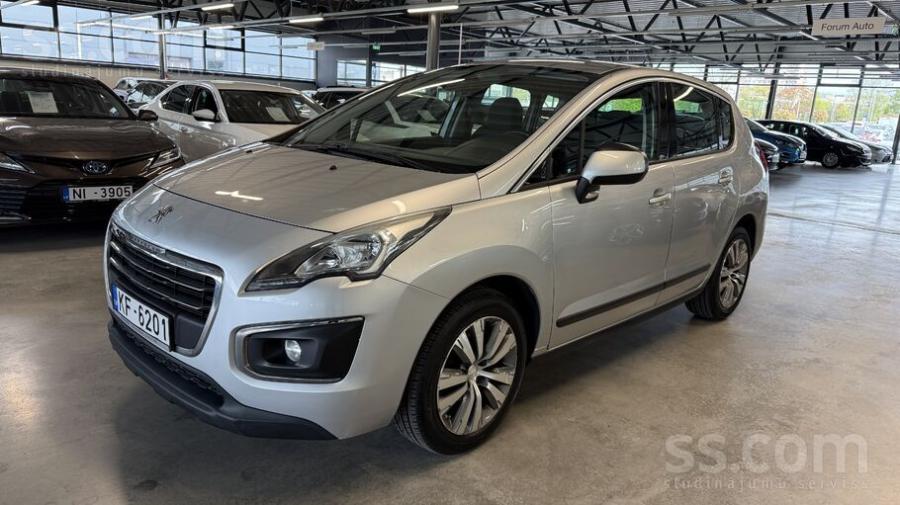 Pelēks Peugeot 3008 2015 Rīga, ar dzinēja tilpumu 1.60 L un nobraukumu 186 tūkst. km par 4500 €, foto 1 vietnē AUTOMOTO.COM.LV