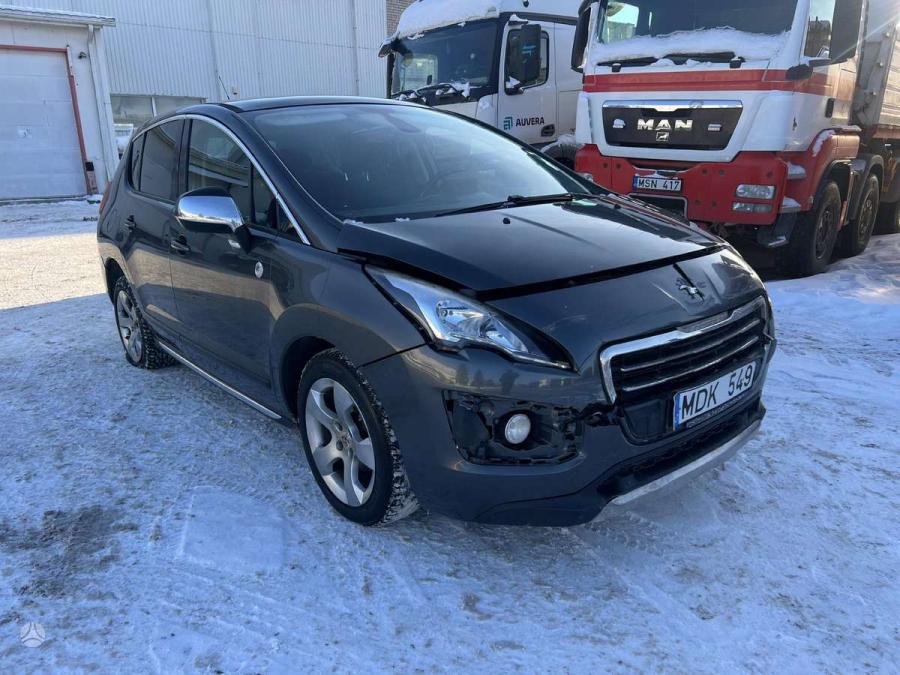 Pelēks Peugeot 3008 2015 Kauņa, ar dzinēja tilpumu 1.56 L un nobraukumu 227 tūkst. km par 3850 €, foto 2 vietnē AUTOMOTO.COM.LV