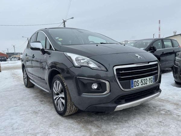 Grey Peugeot 3008 2015 in Vilnius, with an engine capacity of 1.56 L and mileage of 214 thousand km for 6200 €, photo 1 on AUTOMOTO.COM.LV