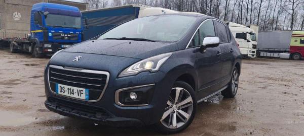 Grey Peugeot 3008 2015 in Kaunas, with an engine capacity of 1.56 L and mileage of 205 thousand km for 5150 €, photo 2 on AUTOMOTO.COM.LV