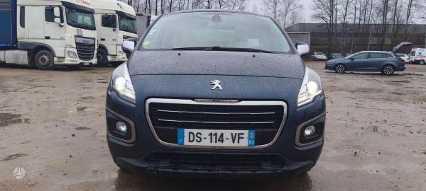 Grey Peugeot 3008 2015 in Kaunas, with an engine capacity of 1.56 L and mileage of 205 thousand km for 5150 €, photo 3 on AUTOMOTO.COM.LV