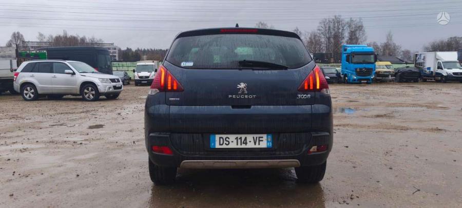Grey Peugeot 3008 2015 in Kaunas, with an engine capacity of 1.56 L and mileage of 205 thousand km for 5150 €, photo 7 on AUTOMOTO.COM.LV