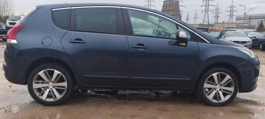 Grey Peugeot 3008 2015 in Kaunas, with an engine capacity of 1.56 L and mileage of 205 thousand km for 5150 €, photo 8 on AUTOMOTO.COM.LV