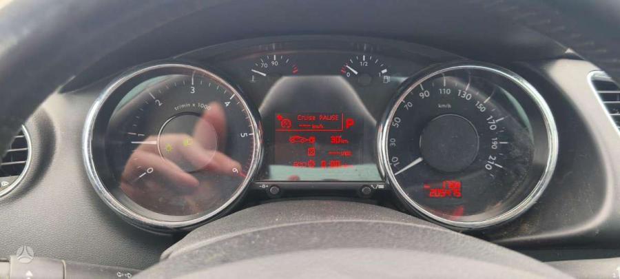 Grey Peugeot 3008 2015 in Kaunas, with an engine capacity of 1.56 L and mileage of 205 thousand km for 5150 €, photo 11 on AUTOMOTO.COM.LV