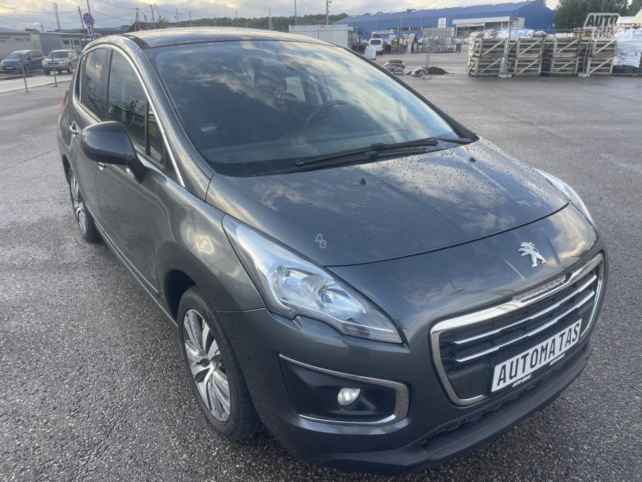 Pelēks Peugeot 3008 2015 Kauņa, ar dzinēja tilpumu 1.60 L un nobraukumu 250 tūkst. km par 5800 €, foto 9 vietnē AUTOMOTO.COM.LV