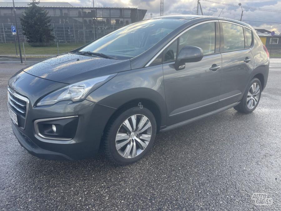 Pelēks Peugeot 3008 2015 Kauņa, ar dzinēja tilpumu 1.60 L un nobraukumu 250 tūkst. km par 5800 €, foto 13 vietnē AUTOMOTO.COM.LV