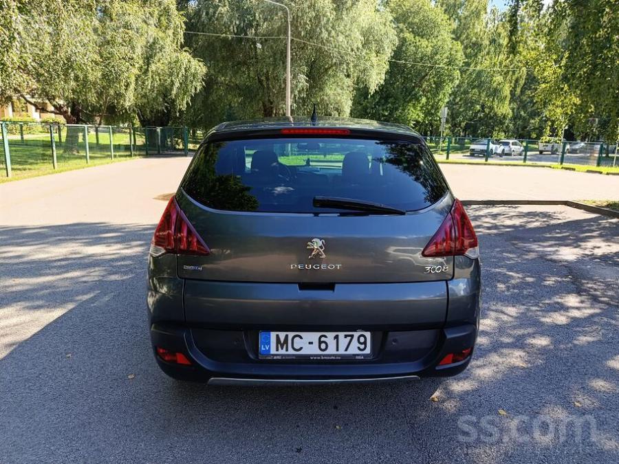 Pelēks Peugeot 3008 2015 Rīga, ar dzinēja tilpumu 1.60 L un nobraukumu 0 tūkst. km par 4950 €, foto 7 vietnē AUTOMOTO.COM.LV