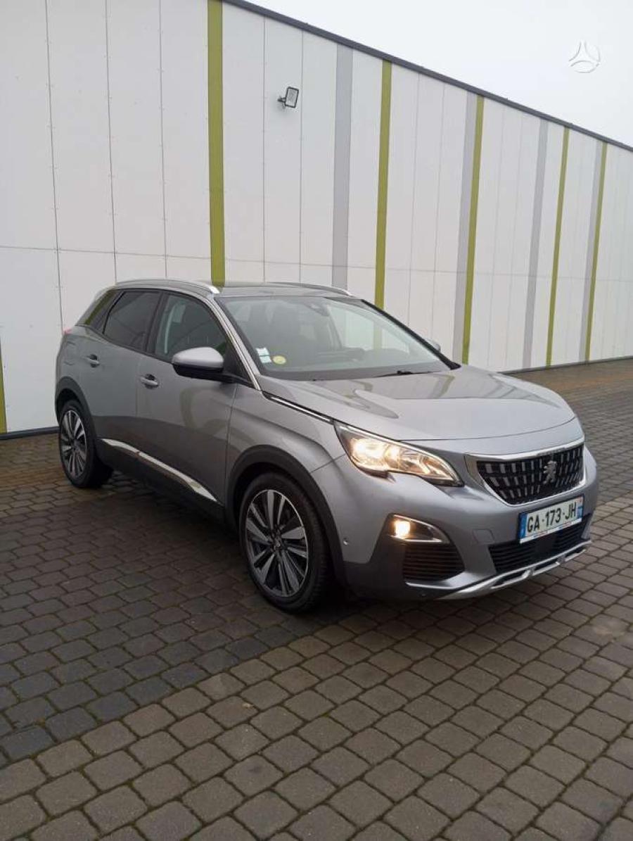 Pelēks Peugeot 3008 2016 Raseiniai, ar dzinēja tilpumu 1.56 L un nobraukumu 190 tūkst. km par 9900 €, foto 3 vietnē AUTOMOTO.COM.LV