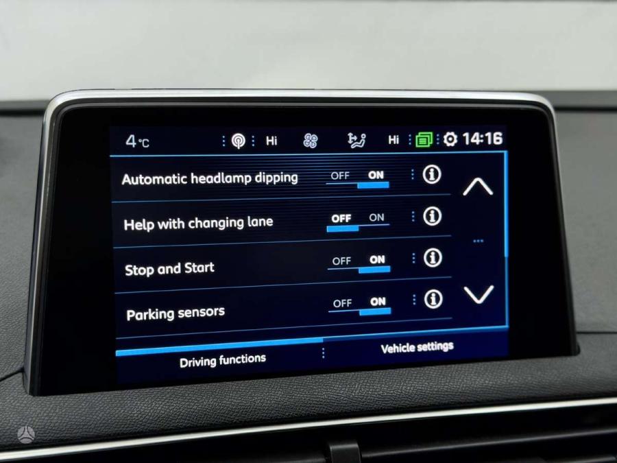 Серый Пежо 3008 2016 в Вильнюс, объемом двигателя 1.56 л и пробегом 302 тыс. км за 10999 €, фото 24 на AUTOMOTO.COM.LV