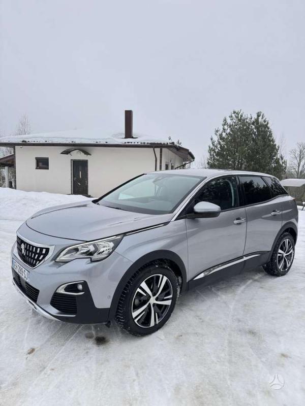 Grey Peugeot 3008 2016 in Vilnius, with an engine capacity of 1.20 L and mileage of 83 thousand km for 9850 €, photo 2 on AUTOMOTO.COM.LV