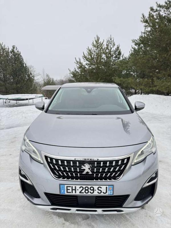 Grey Peugeot 3008 2016 in Vilnius, with an engine capacity of 1.20 L and mileage of 83 thousand km for 9850 €, photo 5 on AUTOMOTO.COM.LV