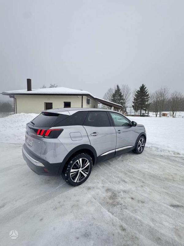Grey Peugeot 3008 2016 in Vilnius, with an engine capacity of 1.20 L and mileage of 83 thousand km for 9850 €, photo 7 on AUTOMOTO.COM.LV