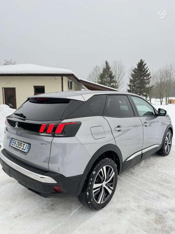 Grey Peugeot 3008 2016 in Vilnius, with an engine capacity of 1.20 L and mileage of 83 thousand km for 9850 €, photo 8 on AUTOMOTO.COM.LV