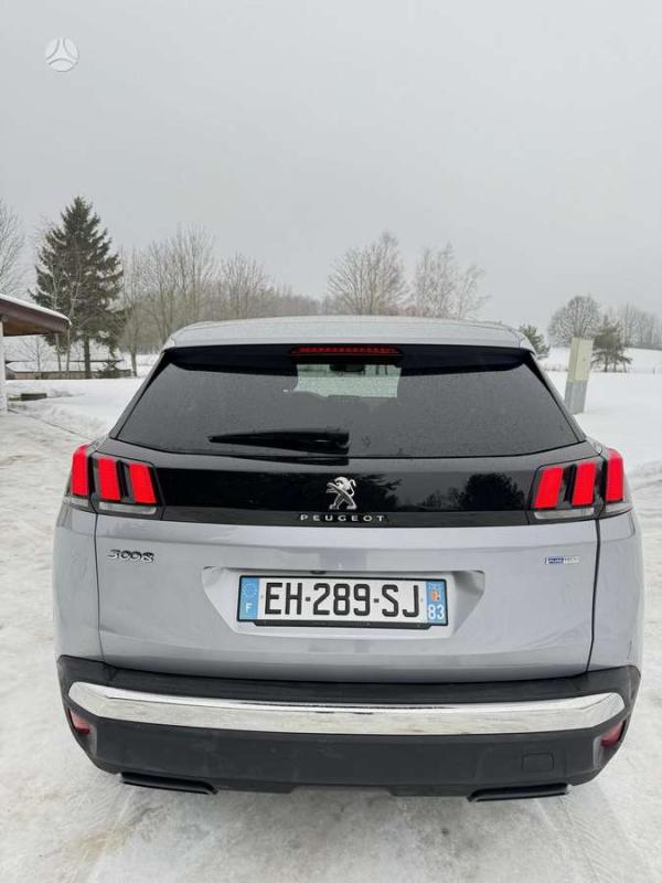 Grey Peugeot 3008 2016 in Vilnius, with an engine capacity of 1.20 L and mileage of 83 thousand km for 9850 €, photo 10 on AUTOMOTO.COM.LV