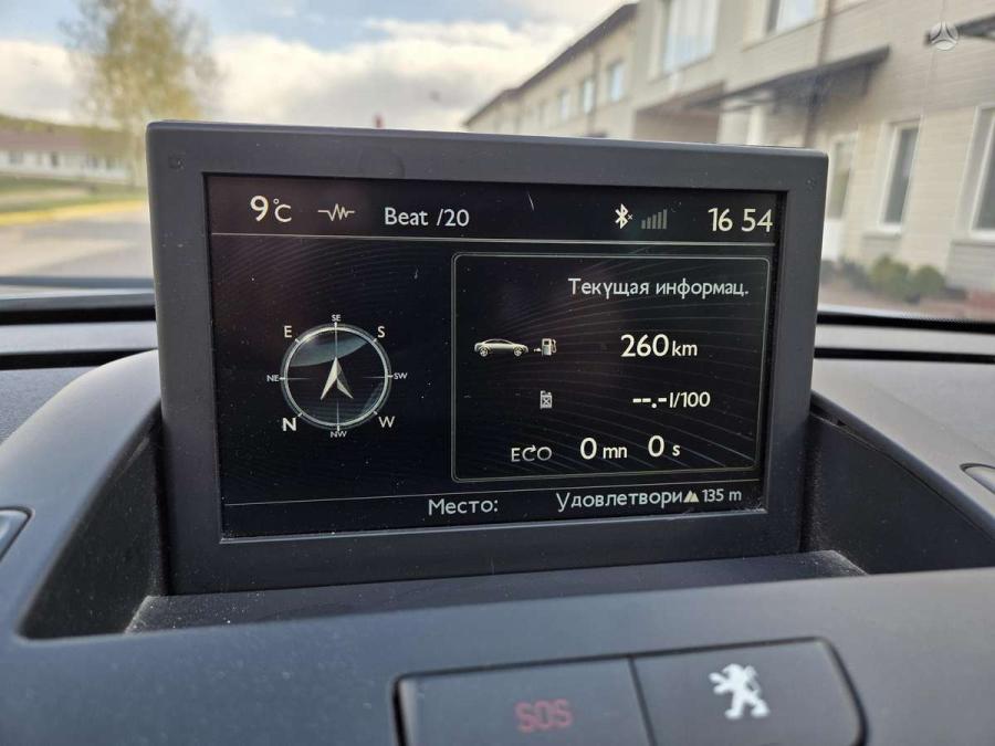 Серый Пежо 3008 2016 в Вильнюс, объемом двигателя 1.56 л и пробегом 236 тыс. км за 5700 €, фото 15 на AUTOMOTO.COM.LV
