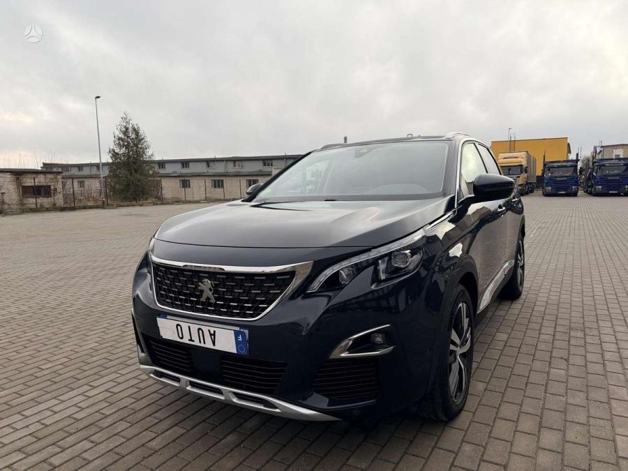Grey Peugeot 3008 2017 in Taurage, with an engine capacity of 1.56 L and mileage of 210 thousand km for 12499 €, photo 6 on AUTOMOTO.COM.LV